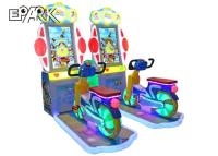 China Amusement Coin Operated 32 Inch Video Game Simulator Bike Racing Kiddie Ride Game Machine With Colorful Light for sale