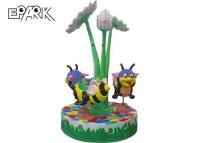 China Bee Park Kids Carousel Horses Amusement  Children Playground Merry Go Round Riding for sale