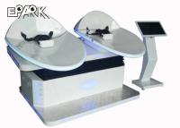 China 2.5KW 9D VR Simulator Virtual Reality Simulation Rides Game Machine Double Player Grass Skiing Vibrator for sale