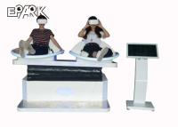 China 2.5KW 9D VR Simulator Virtual Reality Simulation Rides Game Machine Double Player Grass Skiing Vibrator for sale