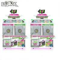 China Gift Vending Machine Toy Prize Game Kids Coin Pusher 4 Players Claw Machine for sale