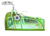 China Mini Kids Gym Playground Big Big Soccer 2 Players Play Football Game Machine with 55 Inch Screen for sale