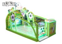 China Mini Kids Gym Playground Big Big Soccer 2 Players Play Football Game Machine with 55 Inch Screen for sale