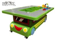 China Cartoon Building Block Car Amusement Game Machines For 8  Player 220V for sale