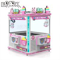 China 4 Players Crane Game Machine Ice Cream Vending Gift Claw Machine for sale
