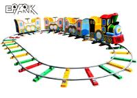 China Adult Trackless Electric Tour Thomas Track Steam Mini Shuttle Shopping Fiber Glass 7 Seats for sale