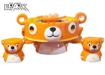 China Bear Sand Table Coin Pusher Amusement Game Machines For Kids L90*W120*H70 CM for sale