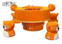 China Bear Sand Table Coin Pusher Amusement Game Machines For Kids L90*W120*H70 CM for sale