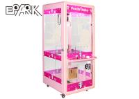 China Indoor Game Center Mini Cube Crane Claw Machine Plush Toy Equipment for sale