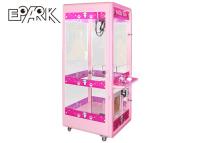 China Indoor Game Center Mini Cube Crane Claw Machine Plush Toy Equipment for sale