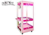China Indoor Game Center Mini Cube Crane Claw Machine Plush Toy Equipment for sale
