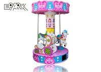 China Crown Carousel 3 Players Merry Go Round For Amusement Park for sale