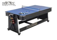 China Rotatable 4 In 1 Multifunction Combo Pool Table Air Hockey Snooker Billiard Tables for sale