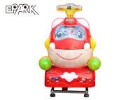 China MP3 Play Coin Operated Kiddie Ride Super Wings Swing Machine for sale