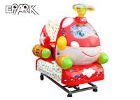 China MP3 Play Coin Operated Kiddie Ride Super Wings Swing Machine for sale
