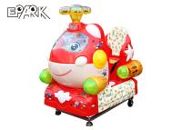China MP3 Play Coin Operated Kiddie Ride Super Wings Swing Machine for sale