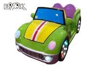 China Coin Operated Green Fiberglass Kiddy Ride Machine For Movie Theater for sale