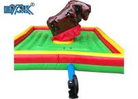 China 18rpm Amusement Game Machines Adult Inflatable Toro Mechanical Bull Riding Machine for sale