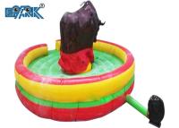 China 18rpm Amusement Game Machines Adult Inflatable Toro Mechanical Bull Riding Machine for sale