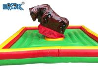 China 18rpm Amusement Game Machines Adult Inflatable Toro Mechanical Bull Riding Machine for sale
