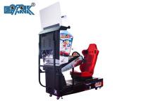 China Arcade Outrun Racing Game Machine Simulator Coin pusher 32 Inch Screen for sale