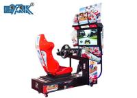 China Arcade Outrun Racing Game Machine Simulator Coin pusher 32 Inch Screen for sale