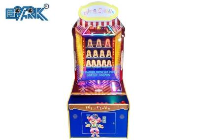 China Fiberglass Redemption Game Machine Toss Coin Hit Clown Arcade Game Machine for sale