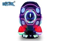 China Swing Machine Video Rockets Coin Operated Kiddie Rides Amusement Park for sale