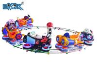 China Cartoon Mini Track Train Set Small Electric Children Rides On Train Park Games for sale