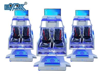 China Virtual Reality Roller Coaster 9D Vr Aircraft Simulator Amusement Equipment for sale