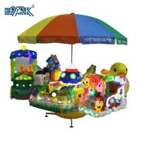 China Fiberglass Amusement Park Rides 6 Player Kids Rotary Lift Aircraft Rides for sale