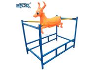 China 1.5Kw Amusement Park Rides Single Player Unpowered Rocking Horse Ride On Toy for sale