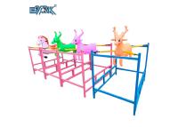 China 1.5Kw Amusement Park Rides Single Player Unpowered Rocking Horse Ride On Toy for sale