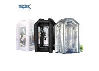 China Oxford Cloth Inflatable Money Grabber Catching Cash Booth Machine With Blower for sale