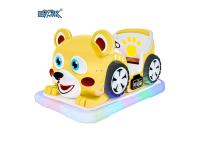 China Electric Bear Meow Parents Kids Bumper Car Amusement Park Rides for sale
