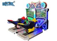 China Indoor 42 Inch Screen Arcade Flaming Motor Racing Simulator Video Game Machines for sale