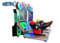 China Indoor 42 Inch Screen Arcade Flaming Motor Racing Simulator Video Game Machines for sale