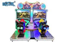 China Indoor 42 Inch Screen Arcade Flaming Motor Racing Simulator Video Game Machines for sale