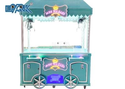China Milk Tea Baby Crane Game Machine 400W Coin Pusher for sale