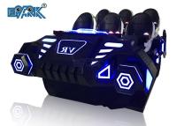 China 4500W 9D Virtual Reality Simulator Six Players Chariot Simulation Game Machine for sale