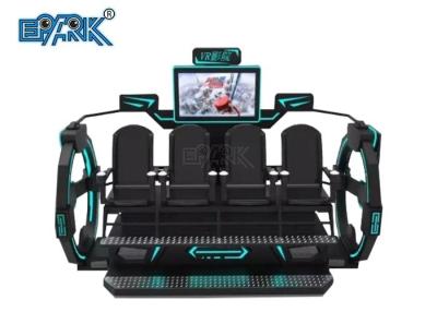China 700W 4 Person 9D VR Simulator Amusement Cinema Equipment for sale