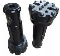 China High 76mm Pressure Dth Hammer Button Drill Bit For Hard Rock for sale