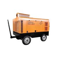 China 580CFM 17 Bar Diesel Portable Screw Air Compressor For Mining Industry for sale