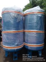 China Vertical Type Nitrogen Air Compressor Tank 2m3 10 Bar Pressure Carbon Steel Air Tank for sale
