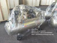 China KS150 15hp 11kw 0.8Mpa 3 cylinder industry piston air compressor with 310L air tank for sale