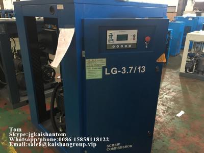 China 30KW Belt Driven Stationary Rotary Screw Compressor Energy Saving 160CFM 13 Bar for sale