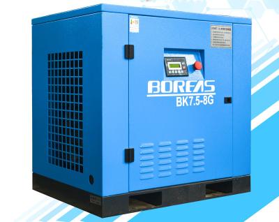 China 7.5KW 3 Phase 20HP 1.2m³/Min Screw Air Compressor for sale
