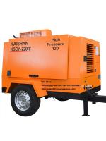 China KSCY-220/8 220CFM 6m3/Min 8bar Good Portable Diesel Screw Air Compressor for sale