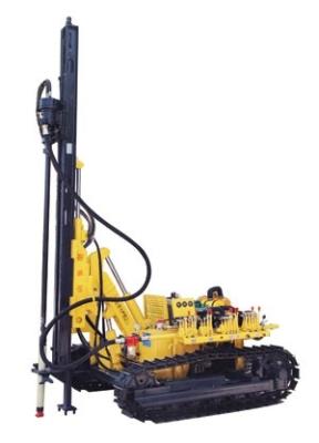 China Environment friendly pneumatic  drilling rig machine Mobile with 2 cylinder diesel engine for sale
