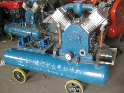 China High efficient diesel driven piston air compressor for gold mining 4.0 M3/min 240 L for sale